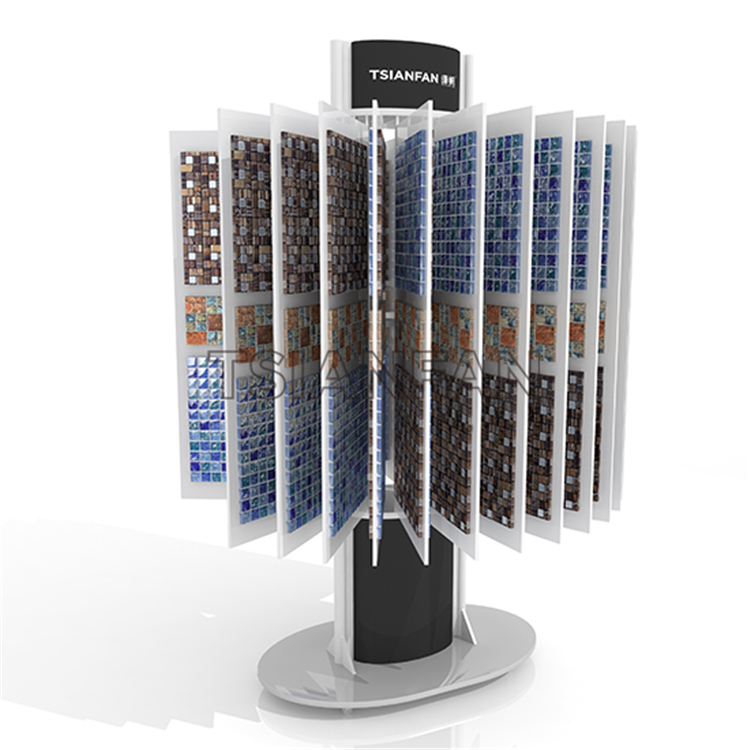 Showroom Mosaic Tile Sample Rotating Display Rack ML945